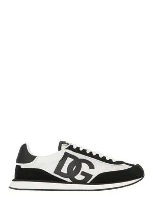 Dolce & Gabbana Dolce & Gabbana "DG" Logo Lace-Up Sneakers Multicolor