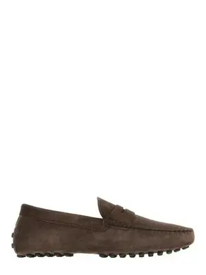 TOD'S Suede Penny Loafers - Multicolor