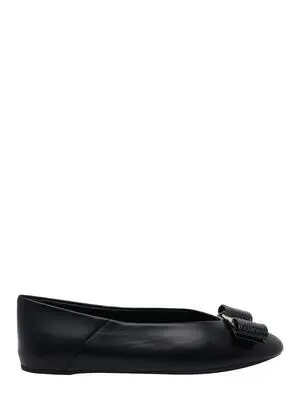 FERRAGAMO Vara Bow Ballet Flats - Black
