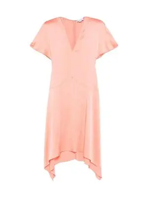 Stella McCartney Asymmetrical V-neck Midi Dress - Multicolor