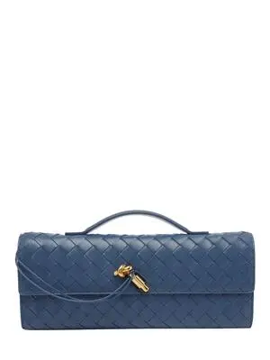 Bottega Veneta Andiamo Clutch - Blue