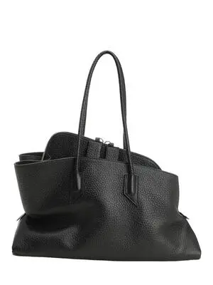 Attico Medium La Passeggiata Shoulder Bag - Black