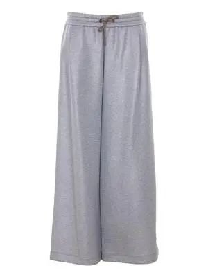 Brunello Cucinelli Brunello Cucinelli Women Track Pants Gray