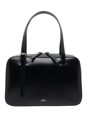 A.p.c. Virginie Box Bag - Black