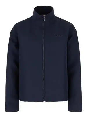 Gucci Zip-up Jacket With Stand Collar - Multicolor