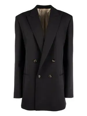 Alberta Ferretti Double-breasted Blazer - Multicolor