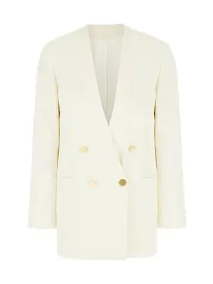 ALBERTA FERRETTI ALBERTA FERRETTI Double-Breasted Blazer With Gold-Tone Buttons