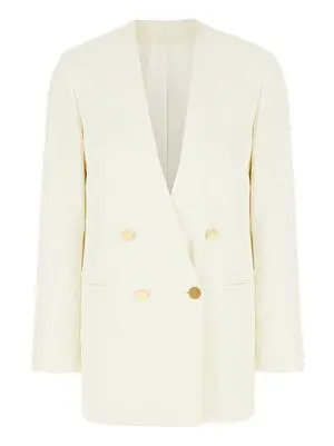 ALBERTA FERRETTI ALBERTA FERRETTI Double-Breasted Blazer With Gold-Tone Buttons