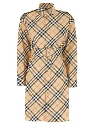 Burberry Printed Dress - Multicolor