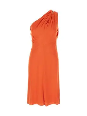 Versace One-shoulder Dress - Multicolor