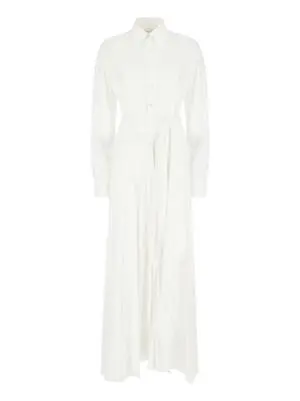 ISABEL MARANT ÉTOILE ISABEL MARANT Long Sleeve Belted Shirt Dress