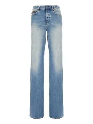 Gucci Straight Leg Jeans - Multicolor
