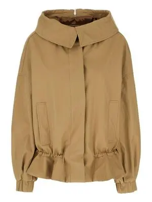 Dries Van Noten Zip-up Jacket With Drawstring Hem - Multicolor
