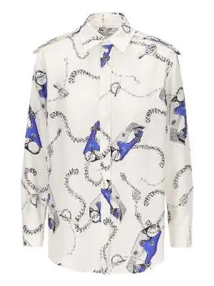 Burberry Printed Shirt - Multicolor