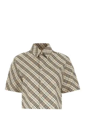 Burberry Classic Collar Plaid Shirt - Multicolor