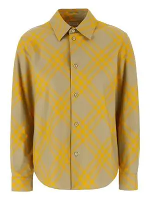 Burberry Plaid Button-up Shirt - Multicolor