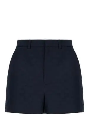 Gucci Monogram Textured Clothing Shorts - Multicolor