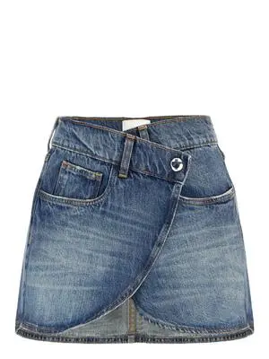 Coperni Denim Skirt - Multicolor