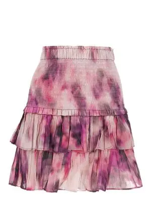Isabel Marant Étoile Tiered Skirt - Multicolor
