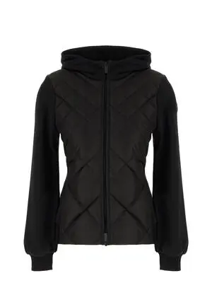 Moncler Quilted Zip-up Hoodie - Multicolor