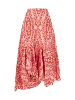 ETRO ETRO Printed Asymmetrical Skirt
