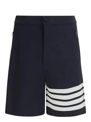 Thom Browne 4-bar Technical Shorts - Blue