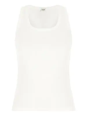 SAINT LAURENT SAINT LAURENT Ribbed Tank Top