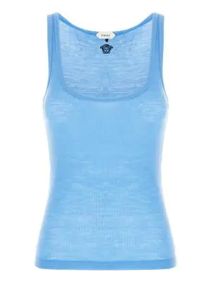 Versace Ribbed Tank Top - Multicolor