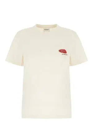 Isabel Marant Étoile Embroidered T-shirt - Multicolor