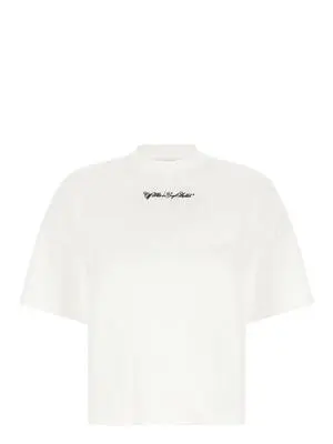 Off-White Arrows" Graphic T-shirt - Multicolor