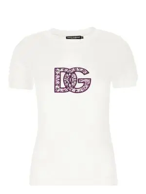 Dolce & Gabbana Dg Logo T-shirt - Multicolor