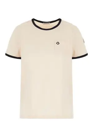 Moncler T-shirt With Pocket Detail - Multicolor