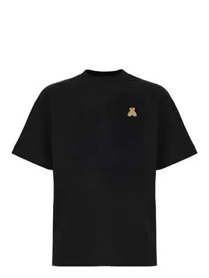 Palm Angels Cotton T-shirt With Graphic Print - Multicolor