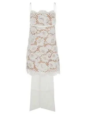 SELF-PORTRAIT Lace Mini Dress - Multicolor