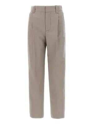 Marni Houndstooth Trousers - Multicolor