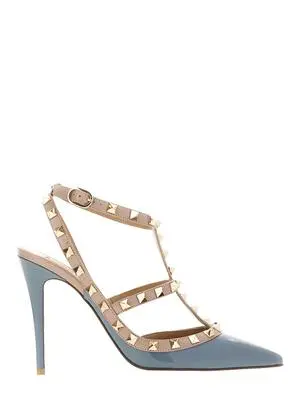 Valentino Garavani Studded T-strap Pumps - Multicolor