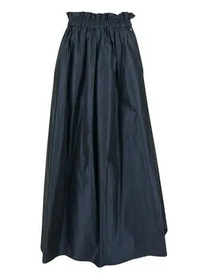 Herno Skirt With Logo Plaque - Multicolor