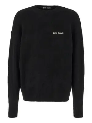Palm Angels Ribbed Crew Neck Pullover - Multicolor