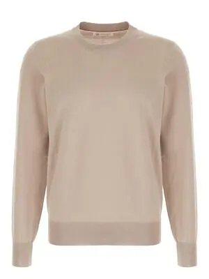 Brunello Cucinelli BRUNELLO CUCINELLI Ribbed Crew Neck Pullover Multicolor