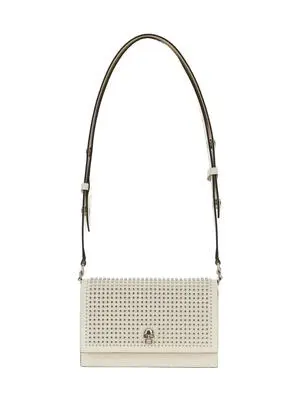 Alexander McQueen Studded Skull Clasp Bag - Multicolor