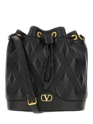 Valentino Garavani Quilted Bucket Bag - Multicolor