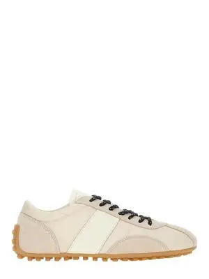 TOD'S Leather And Suede Sneakers - Multicolor