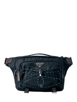 Prada Speedrock Re-nylon Shoulder Bag - Black