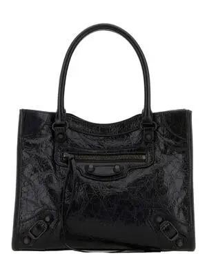 BALENCIAGA BALENCIAGA Leather Mini Le City Handbag