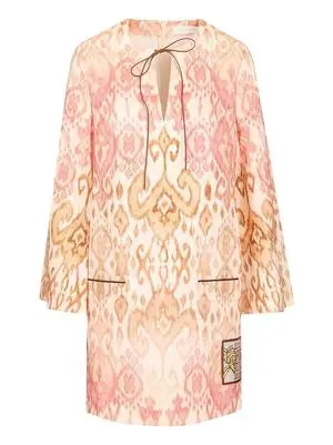 Zimmermann ZIMMERMANN Aster Shift Short Dress Multicolor
