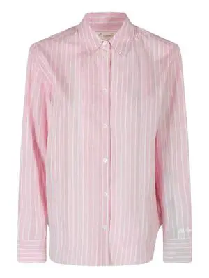 MC2 SAINT BARTH Meredith Striped Shirt - Pink