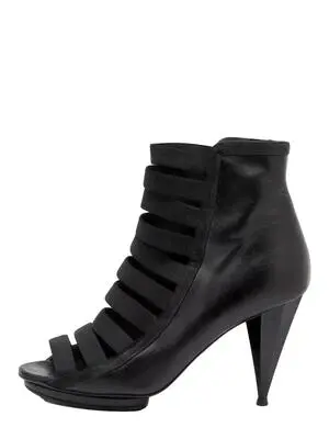 Gucci Isadora Gladiator Ankle Boots - Black