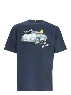 MC2 SAINT BARTH Graphic-print T-shirt - Blue
