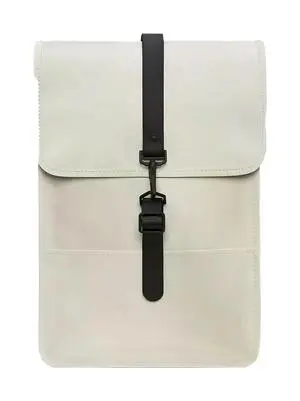 Rains Rains Buckle-Fastening Flap Backpack Neutrals