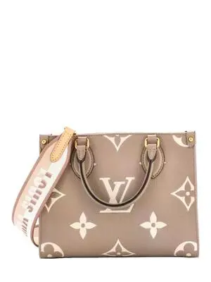 LOUIS VUITTON Onthego Giant Tote Bag - Neutrals